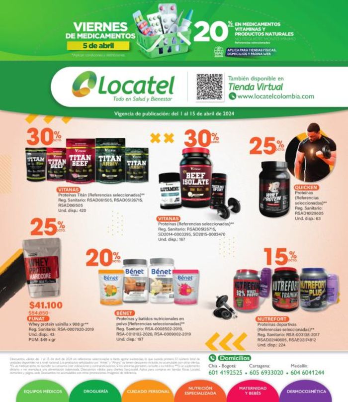 Locatel en Cartagena | Catálogos y Promociones semanales | Tiendeo