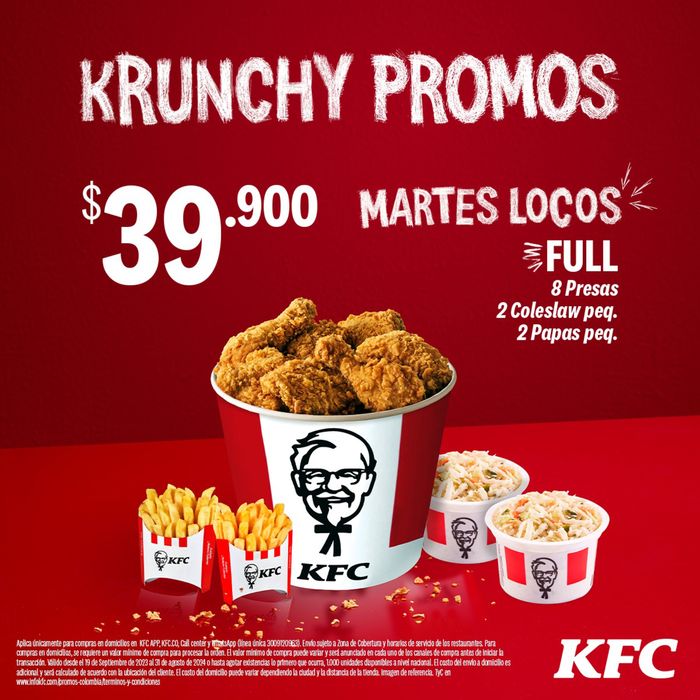 KFC | Ofertas y Promociones Agosto 2024 | Tiendeo